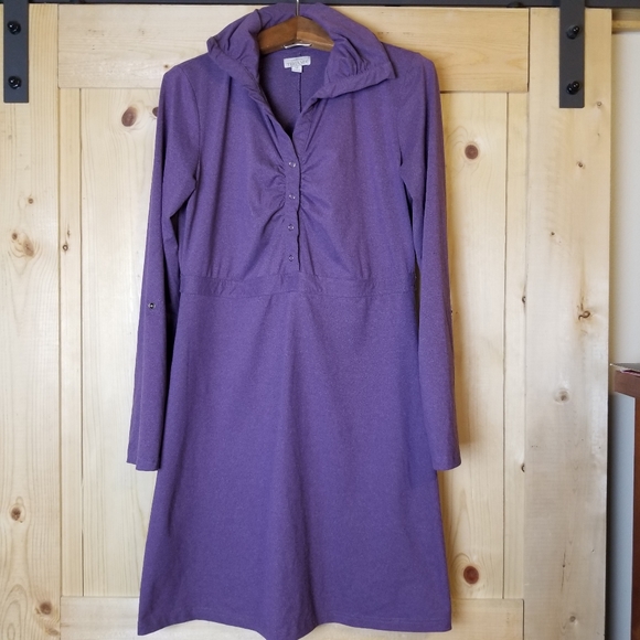 TEHAMA | Dresses | Tehama Stretch 4 Button Collar Polyspandex Blend ...